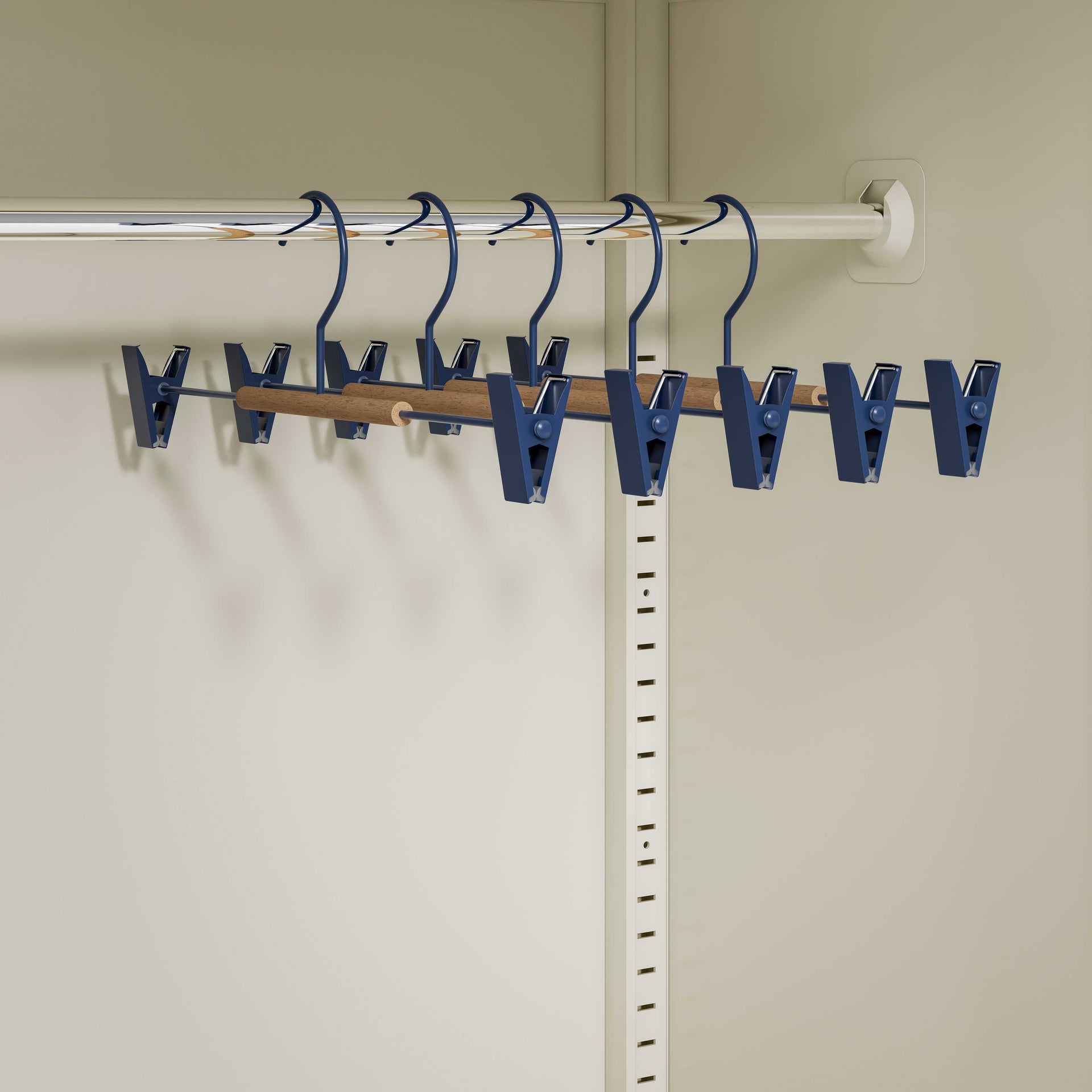 Multi Clip Hanger 5 Pack | Adult Navy - Urban Lockers